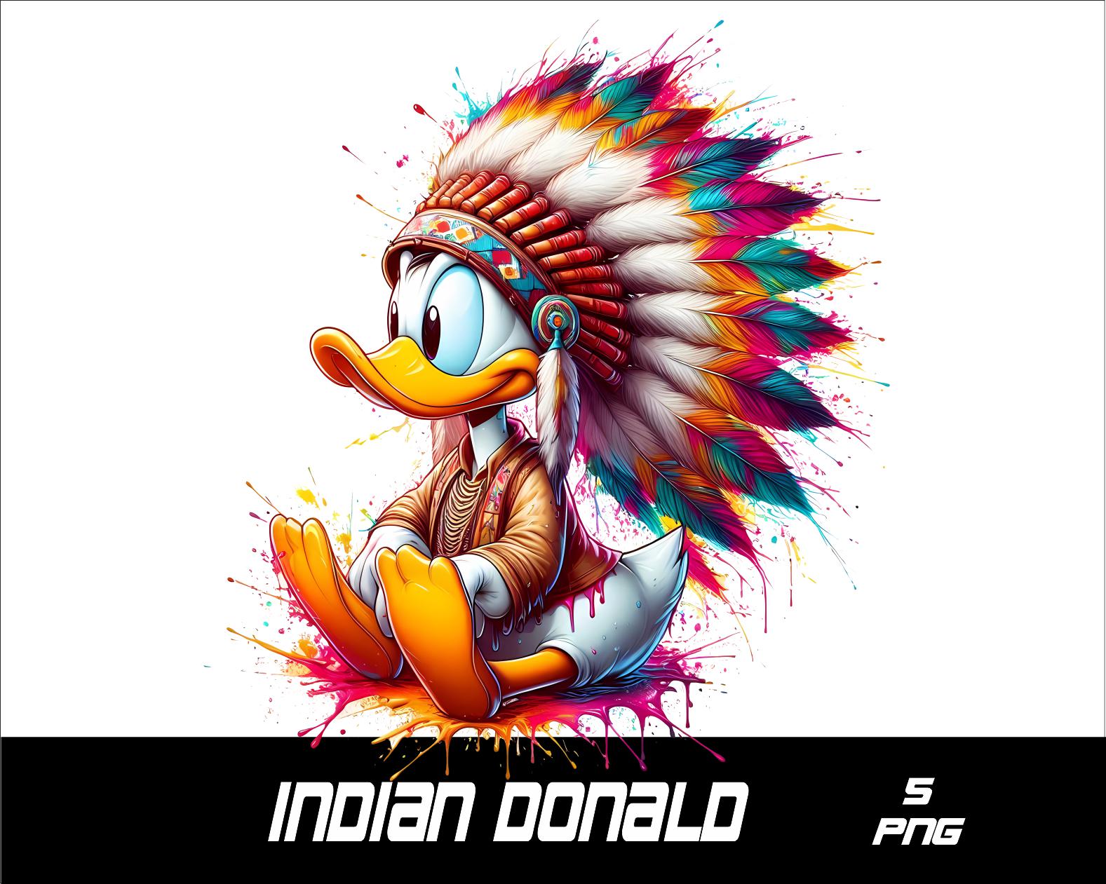5 PNG Indian Donald Png Splash and Watercolor Png Duck Transparent PNG ...