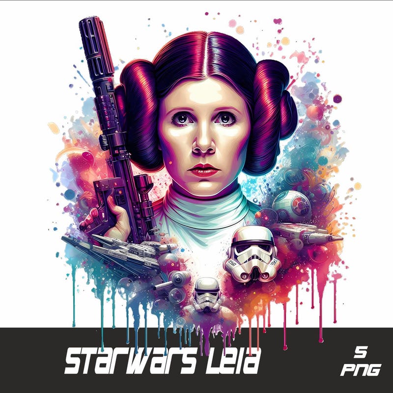 Princess Leia Svg - Etsy