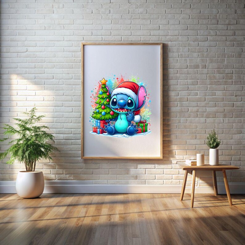 5 PNG Christmas Stitch Png Stitch Splash and Watercolor Png Christmas ...