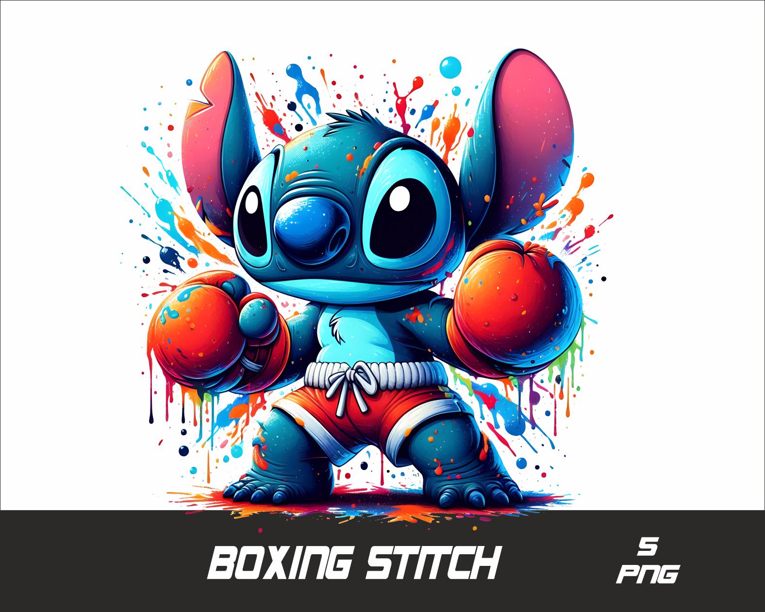 5 PNG Boxing Stitch Png Stitch Splash and Watercolor Png Boxing Stitch ...