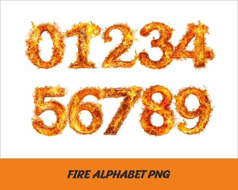 Fire Alphabet Png Font Flameletters Png Fire Font Flame Alphabet Png - Etsy