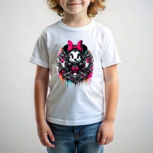 5 PNG Gothic Minnie Png Mouse Splash and Watercolor Png Gothic Minnie ...