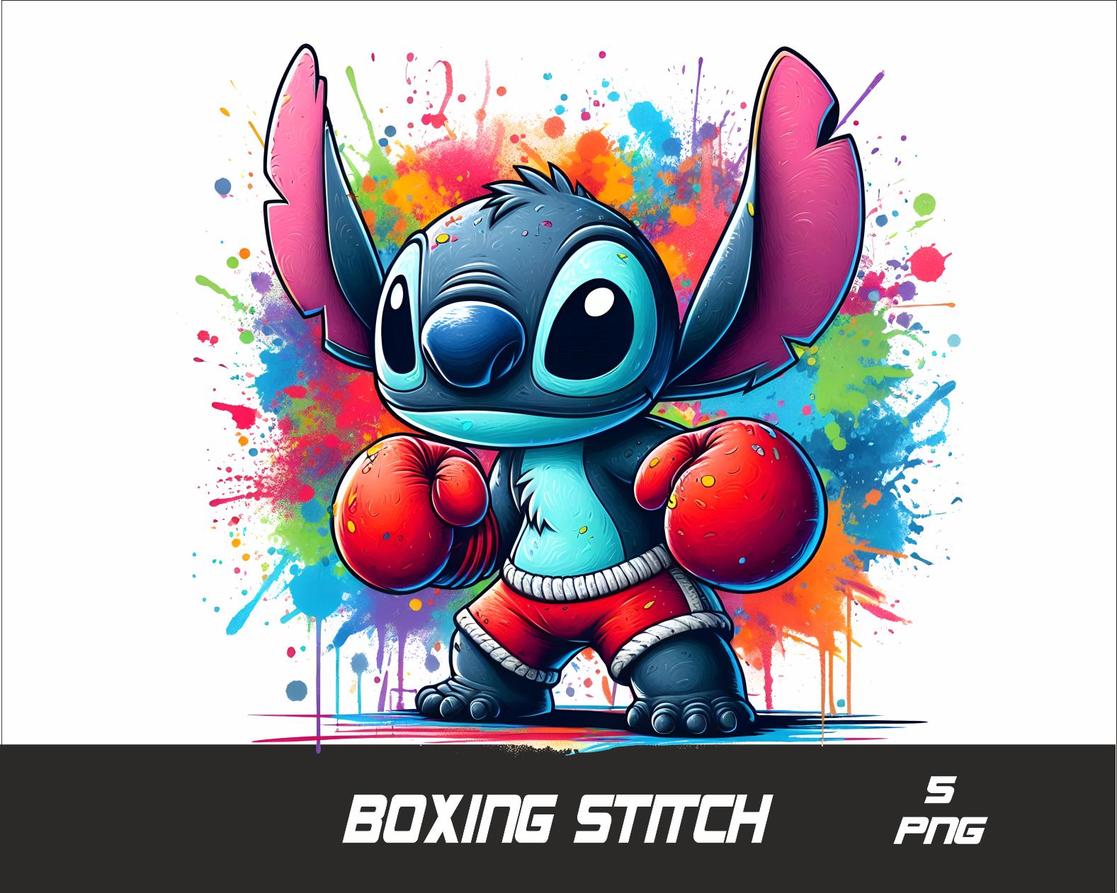5 PNG Boxing Stitch Png Stitch Splash and Watercolor Png Boxing Stitch ...