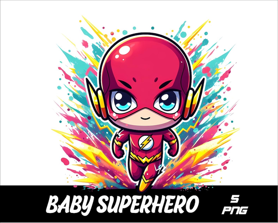 5 PNG Baby Superhero Png Superhero Splash and Watercolor Png Superhero ...