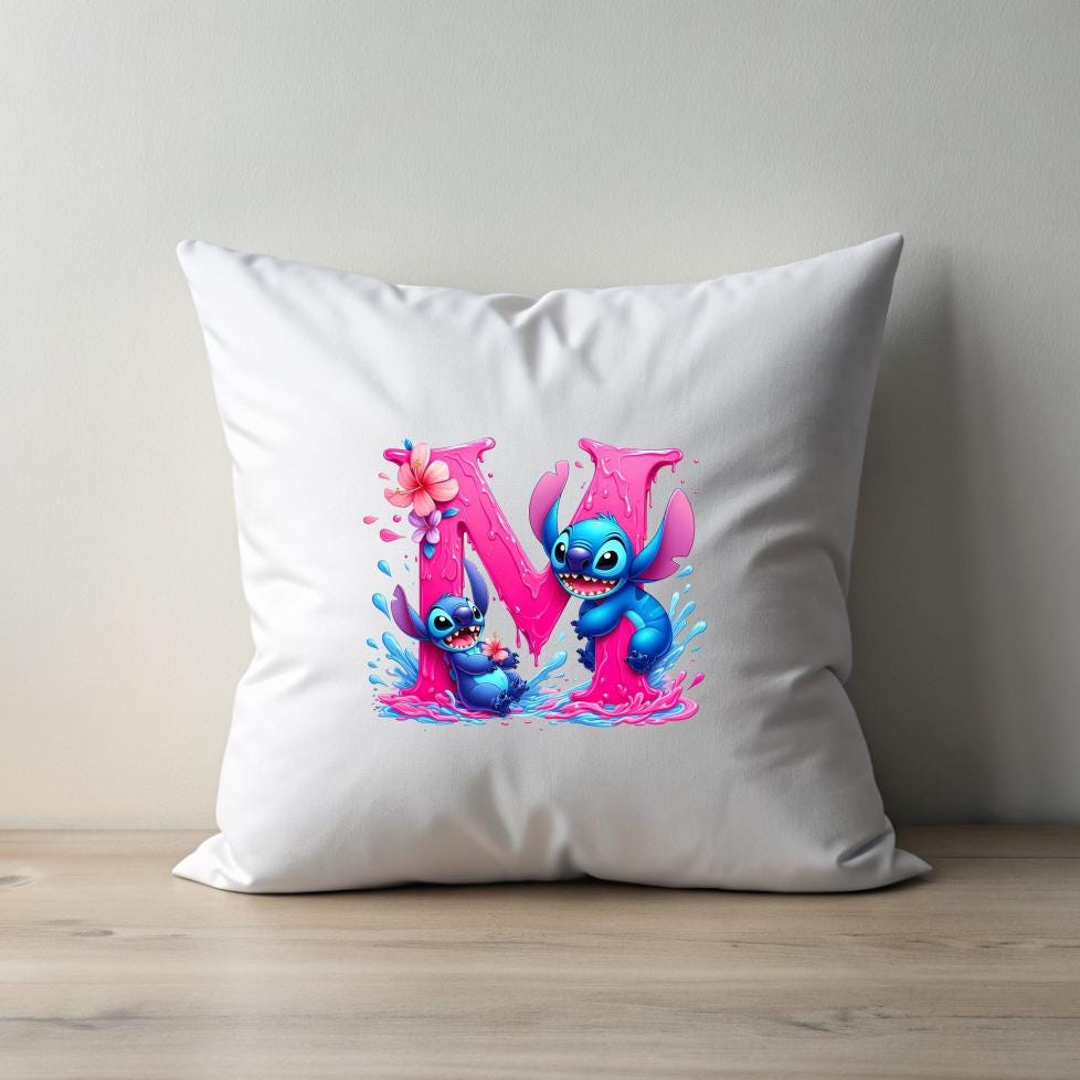 Lilo e Stitch Alphabet Png Fonte Rosa Stitch e Lilo Letras Png Stitch ...