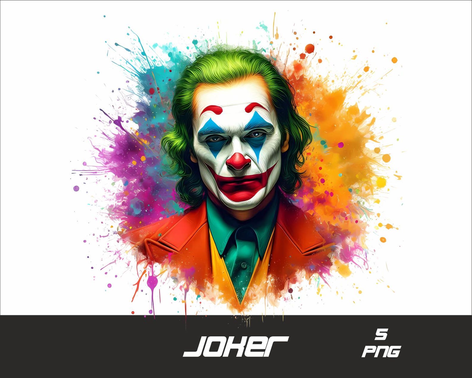 5 PNG Joker Png Splash and Watercolor Png Joker Transparent PNG File ...