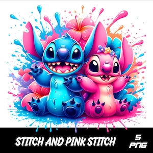 5 PNG Pink Stitch and Stitch Png Stitch Splash and Watercolor Png ...