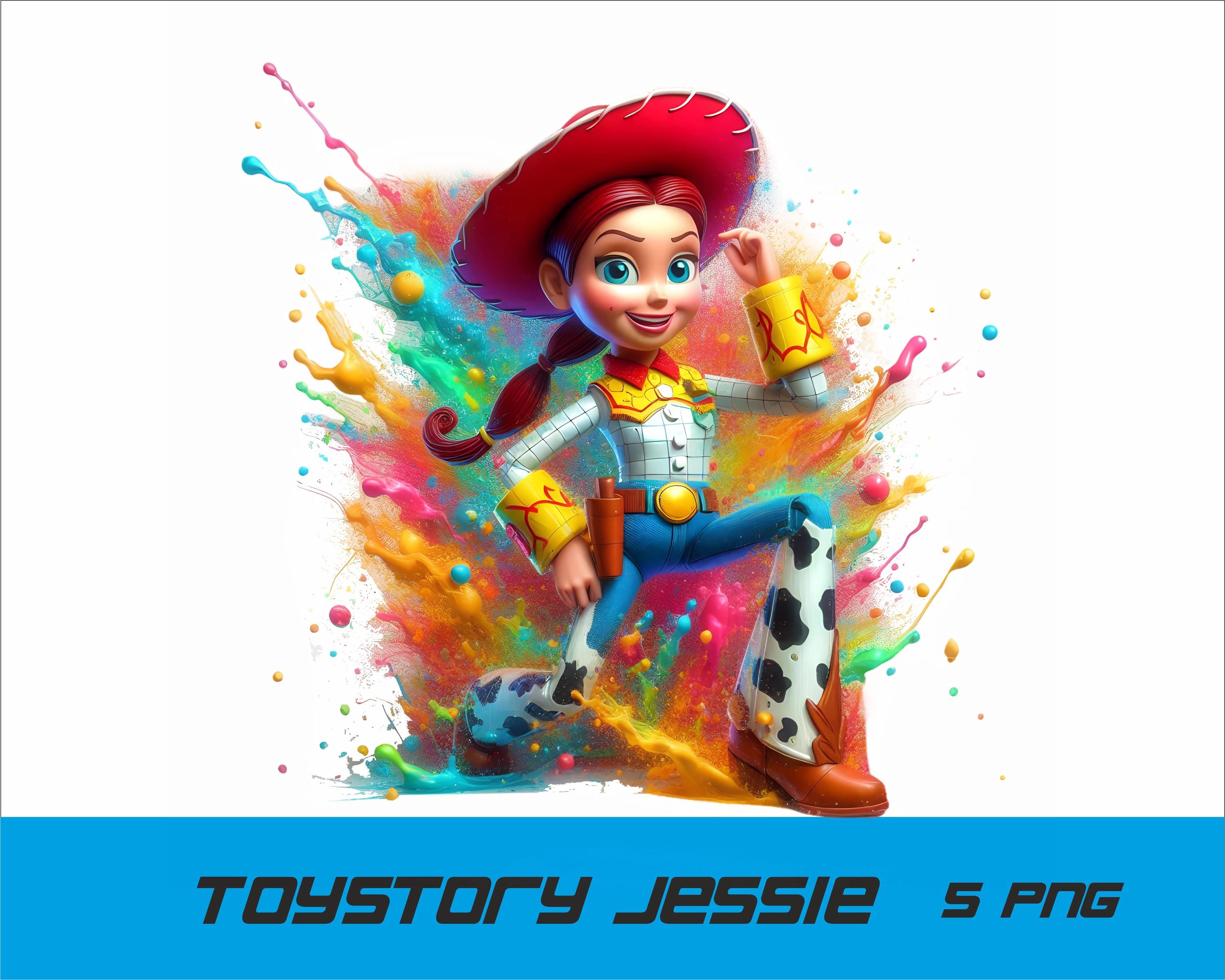 5 PNG Toy Story Jessie Png Cowgirl Jessie Splash and Watercolor Png Toy ...