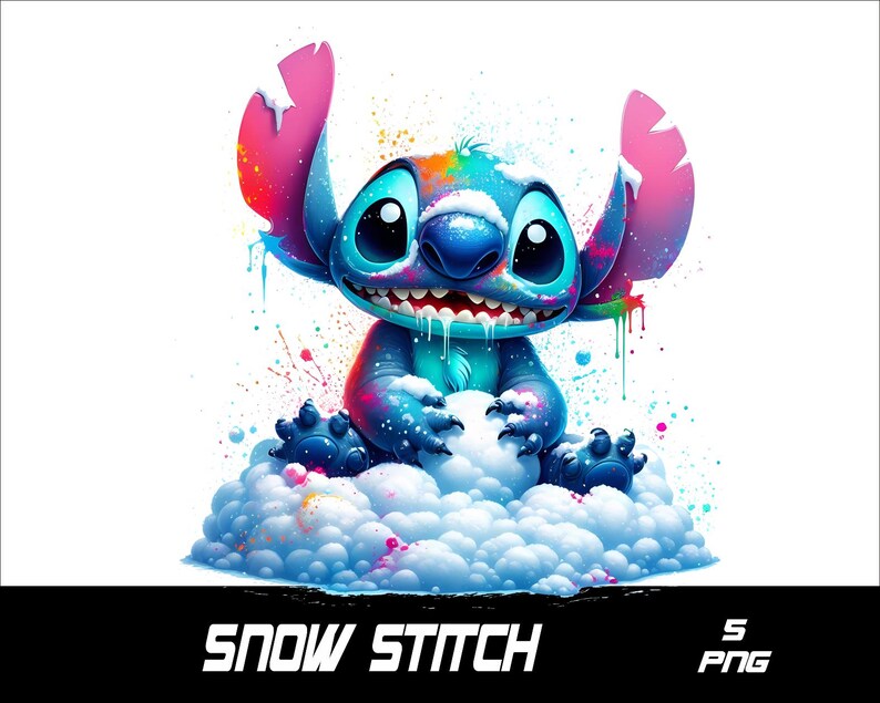 5 PNG Snow Stitch Png Stitch Splash and Watercolor Png Stitch ...