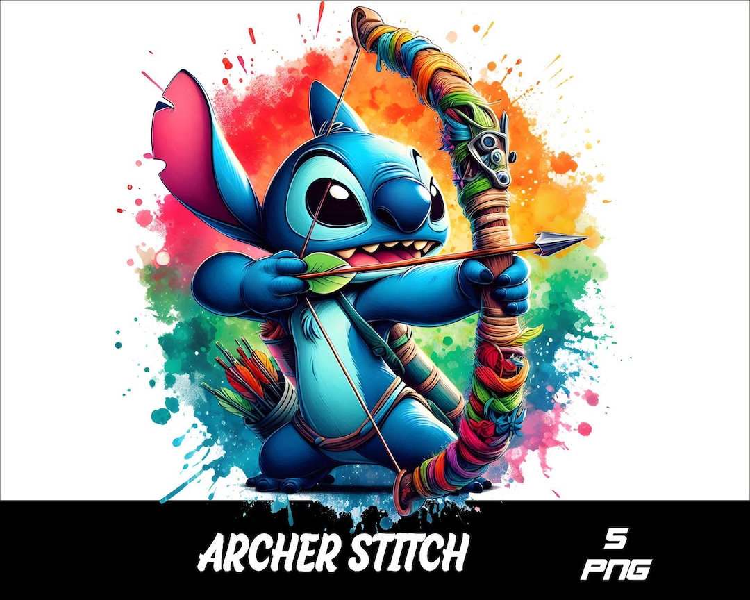 5 PNG Archer Stitch Png Stitch Splash and Watercolor Png Stitch ...
