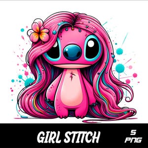 5 PNG Pink Stitch Png Stitch Splash and Watercolor Png Stitch ...