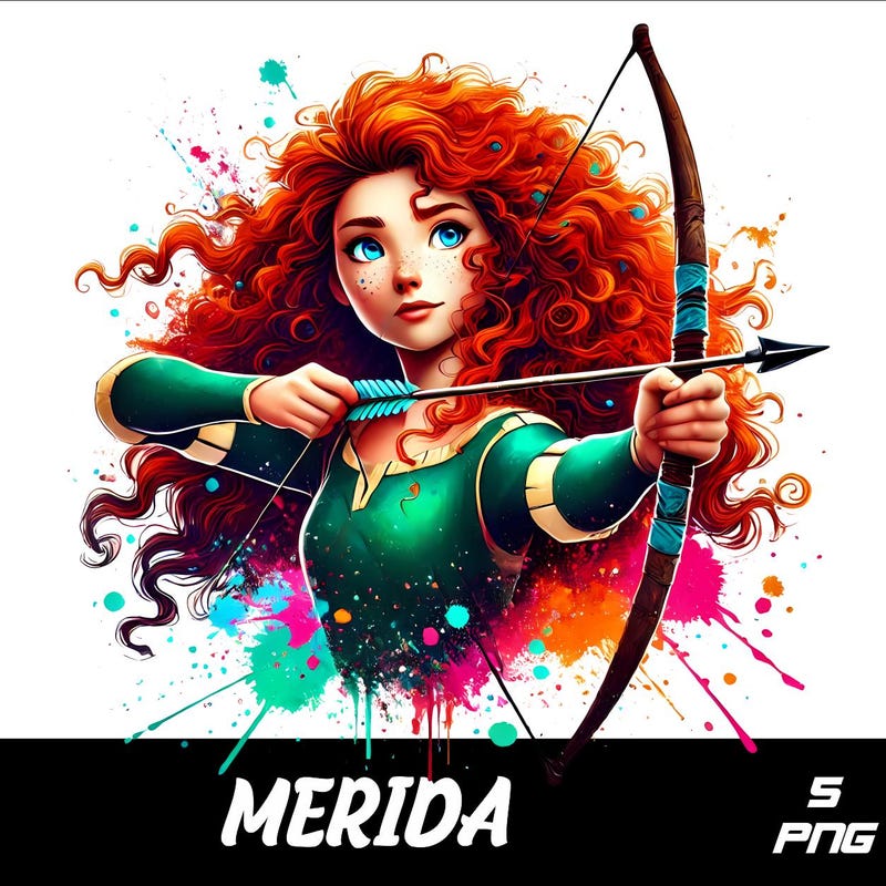 Merida Svg - Etsy