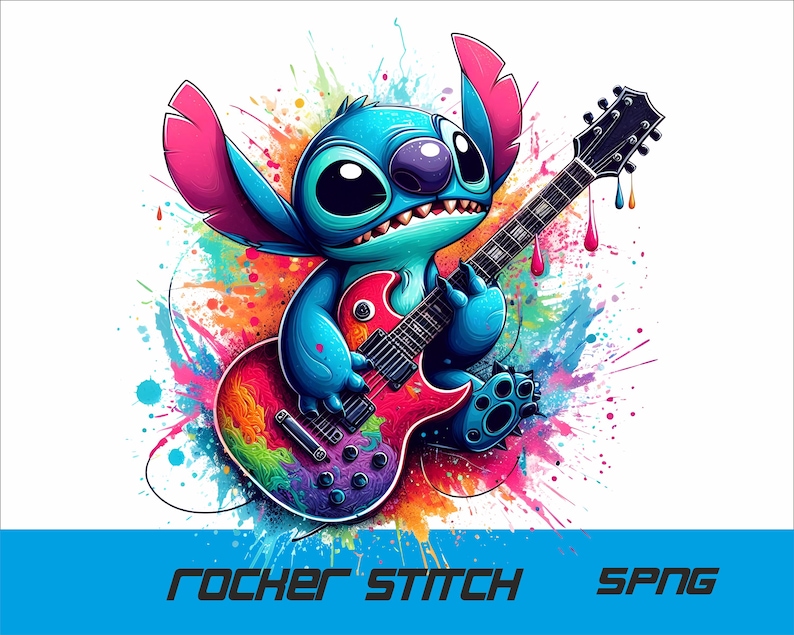 5 PNG Rocker Stitch Png Stitch Splash and Watercolor Png Stitch ...