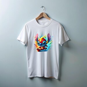 5 PNG Stitch Super Hero Png Flash Stitch Splash and Watercolor Png ...