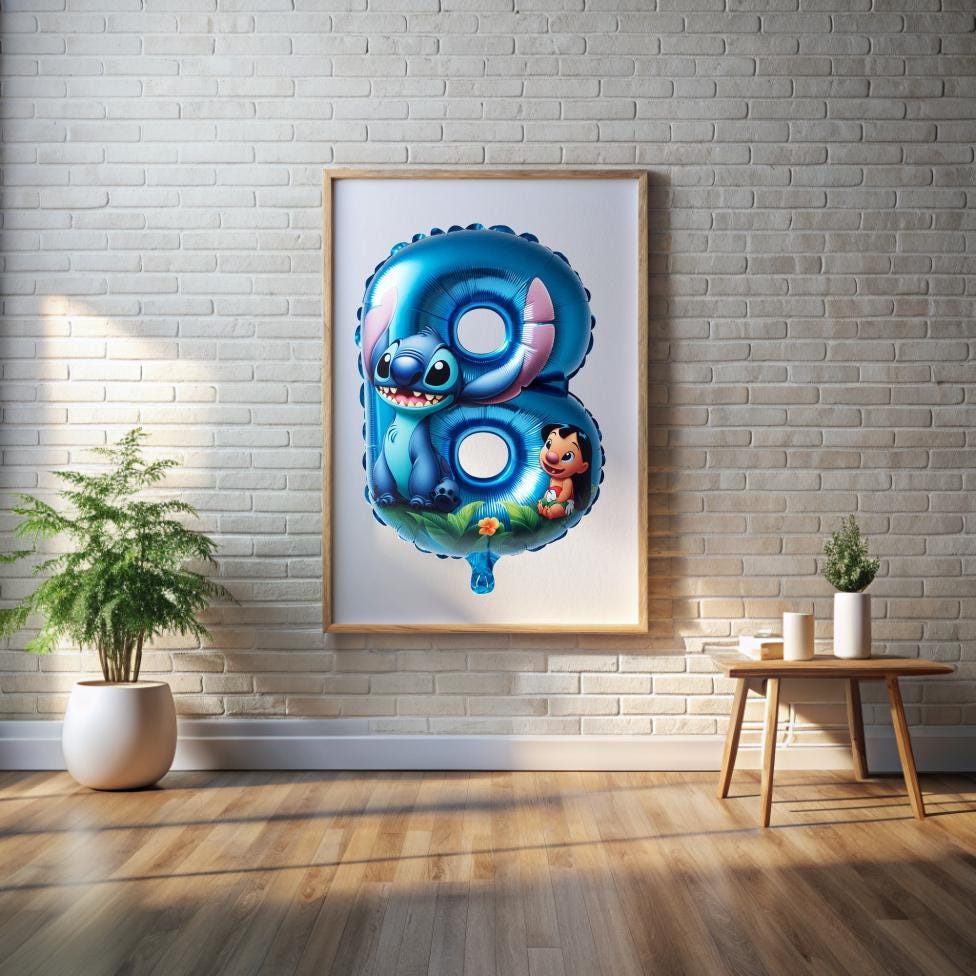 Balloon Lilo and Stitch Alphabet Png Font Stitch and Lilo Letters Png ...