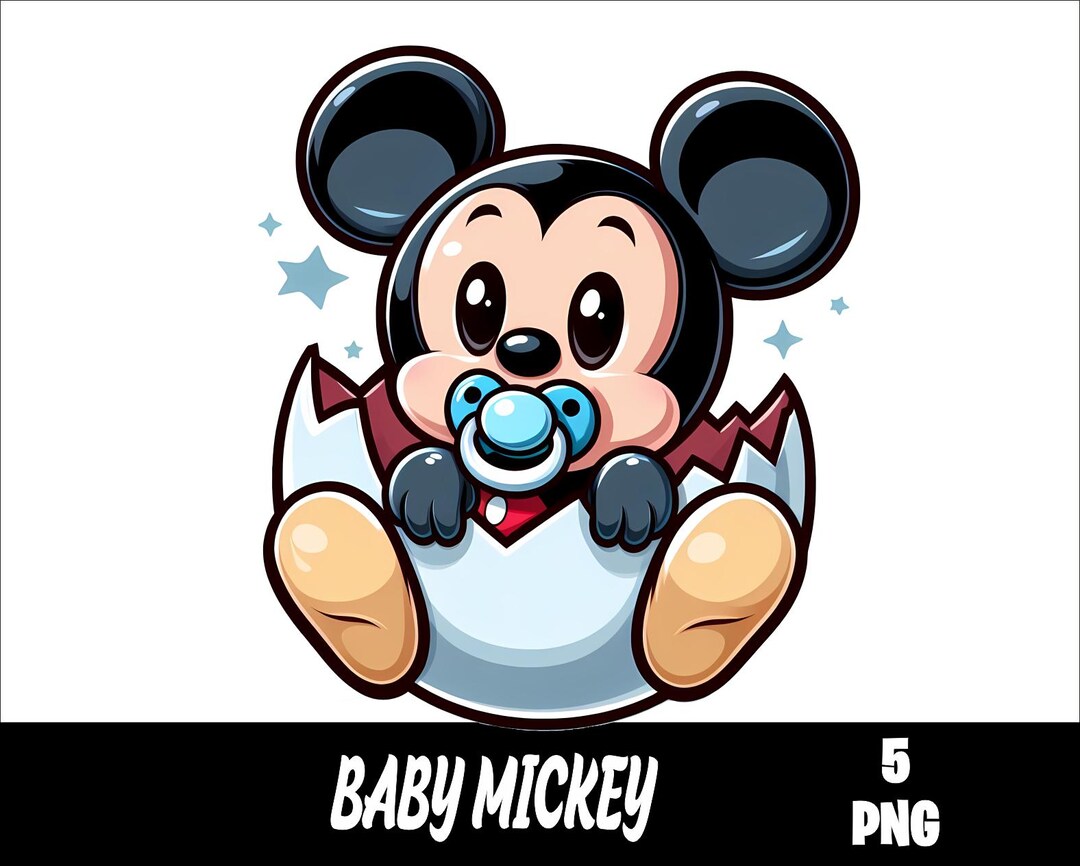 5 PNG Baby Mickey Png Baby Mouse Splash and Watercolor Png Mickey ...