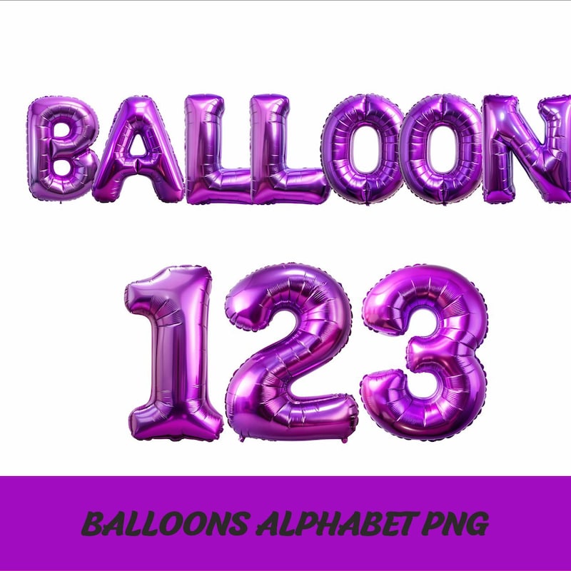 Alphabet Letter Balloon - Etsy