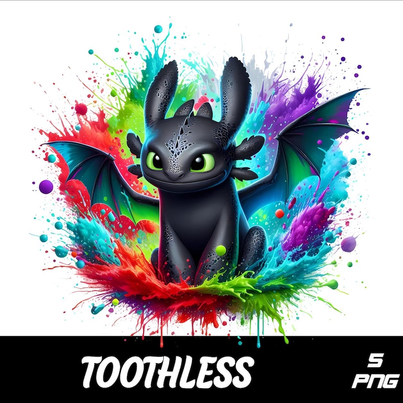 Toothless Art Prints - Etsy