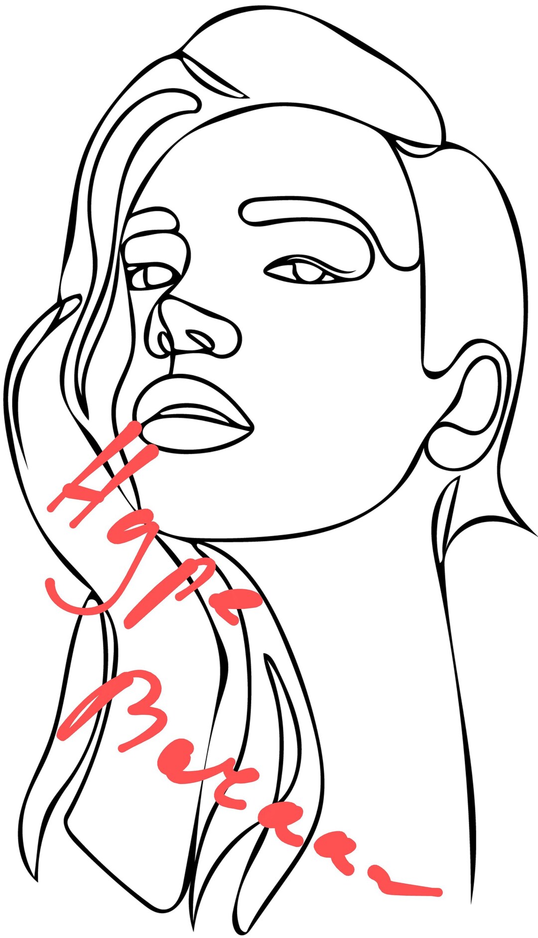 Dua Lipa Continous Line Art T-shirt - Neon Glow - Etsy