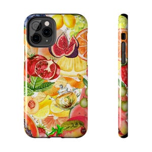 Fruity European Summer Collage Tough Phone Case, Spring Summer Trendy ...