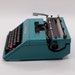 1970's Olivetti Studio 45 Blue Typewriter + Case | Great Condition ...