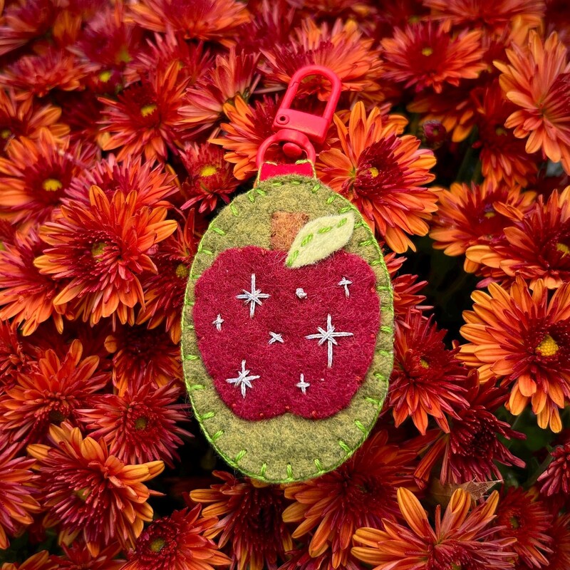 Felt Keychain - Etsy