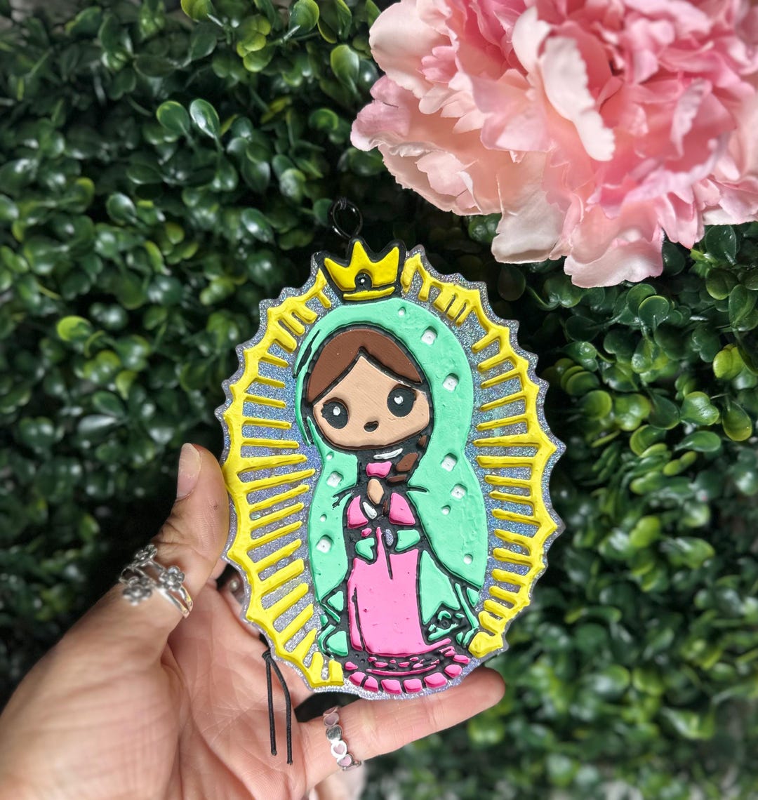 Virgin Mary Car Freshie: Latina Car Accessories - Etsy