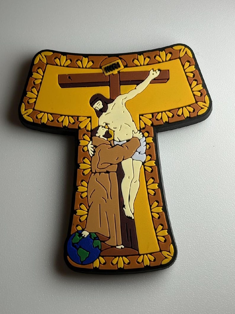 Franciscan Tau Cross Lapel Pin – Catholic Confirmation Gift, Made in ...
