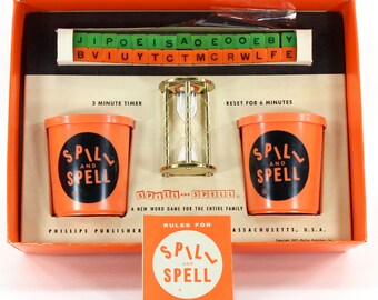 Spill and spell | Etsy