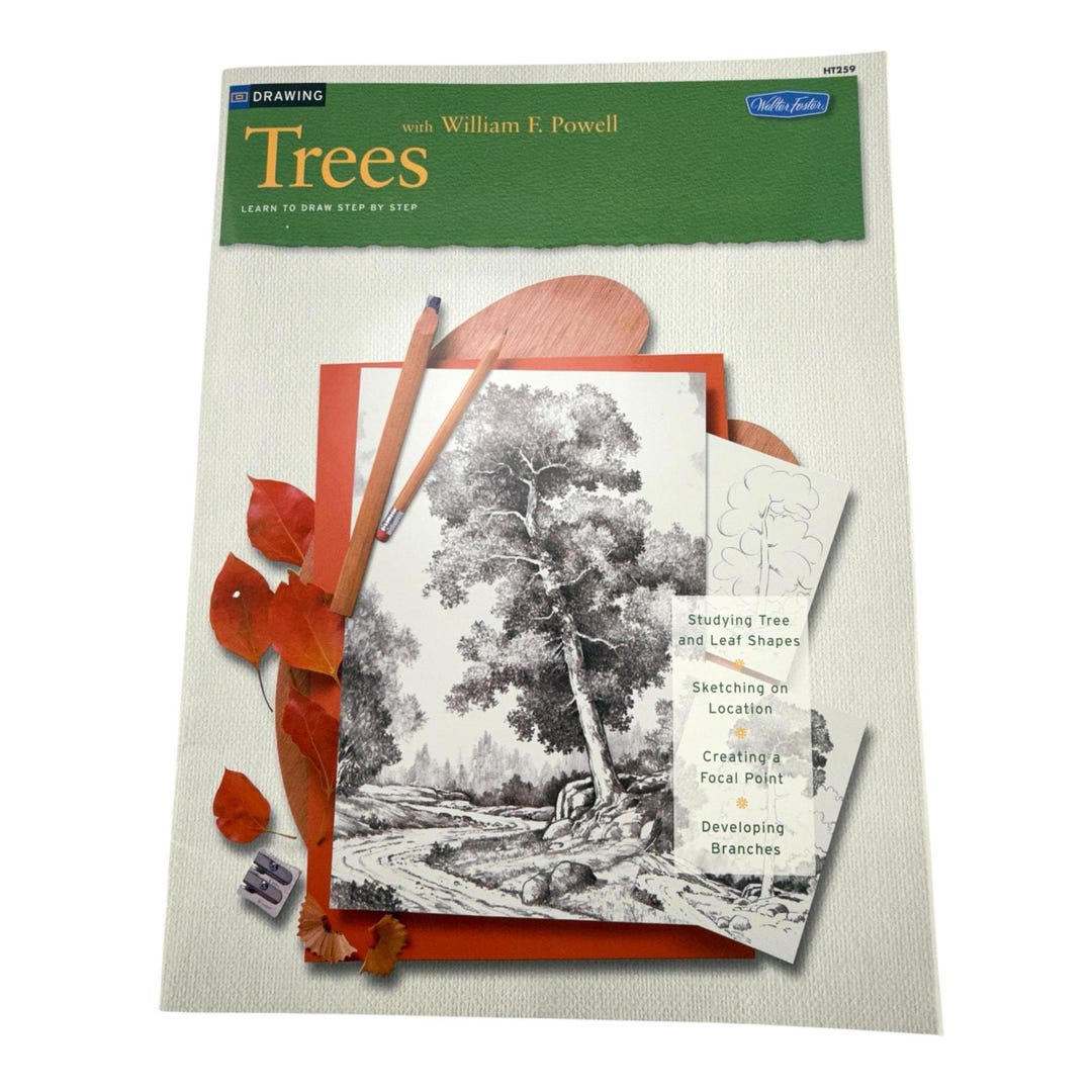 Learn to Draw Trees: Walter Foster Book by William F. Powell (2003 ...