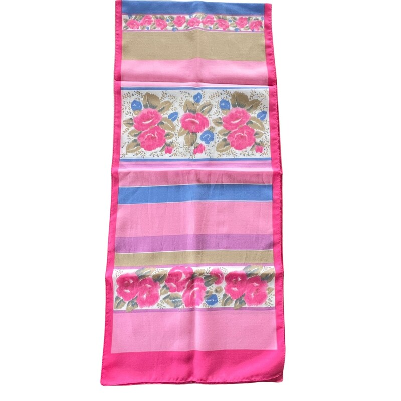 Floral Scarf - Etsy