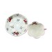 Shelley Rose & Red Daisy Cup and Saucer Bone China Pink Trim Made in ...