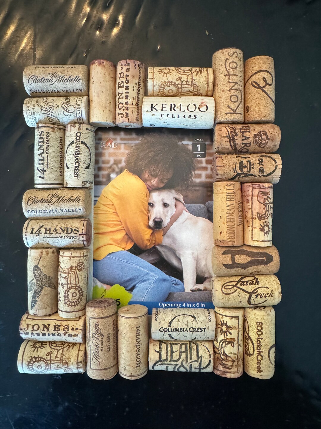 Wine Cork Picture Frame - Etsy