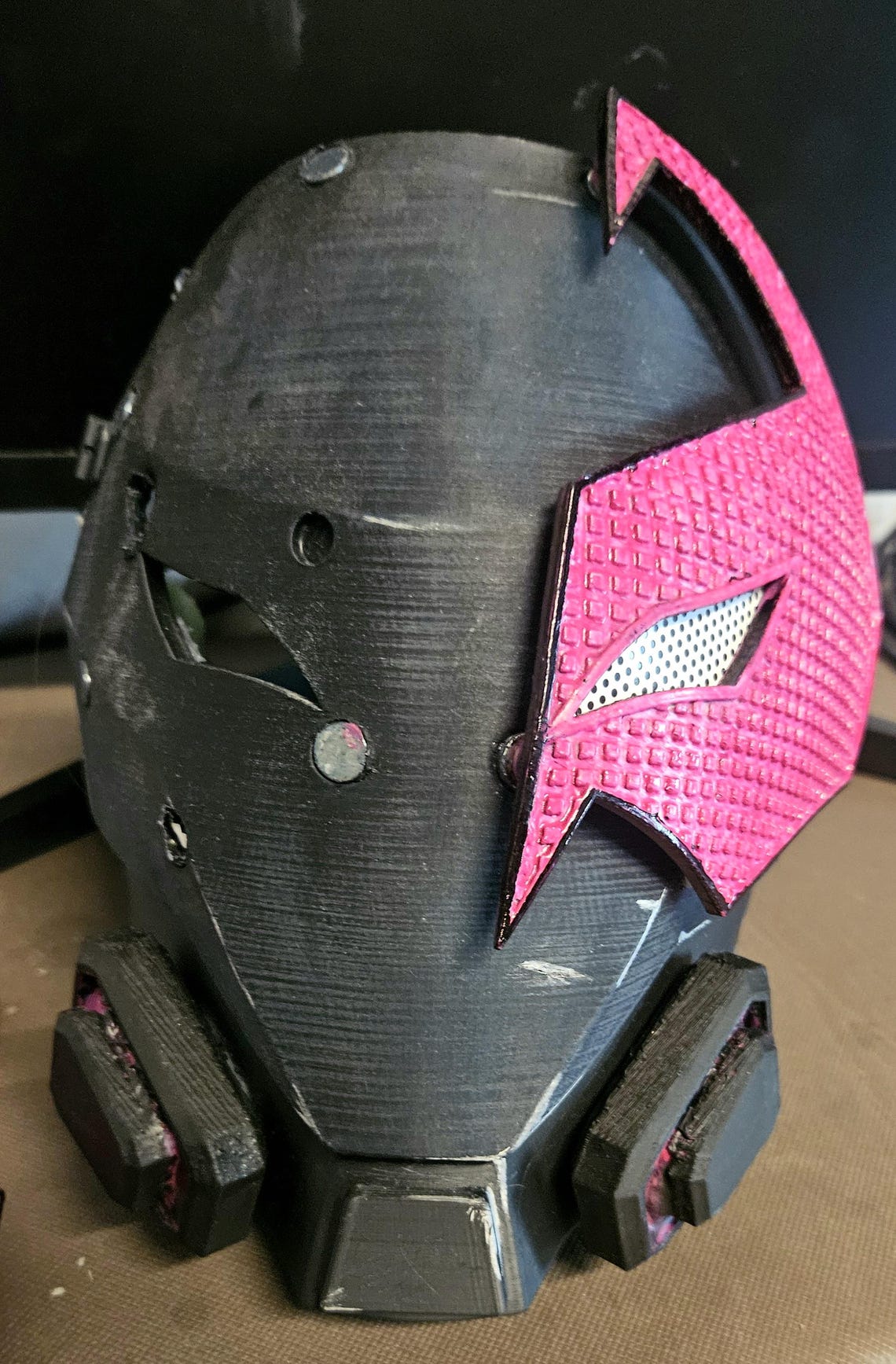 Miles G. Morales Earth 42 Prowler Helmet From Spiderman Across the ...