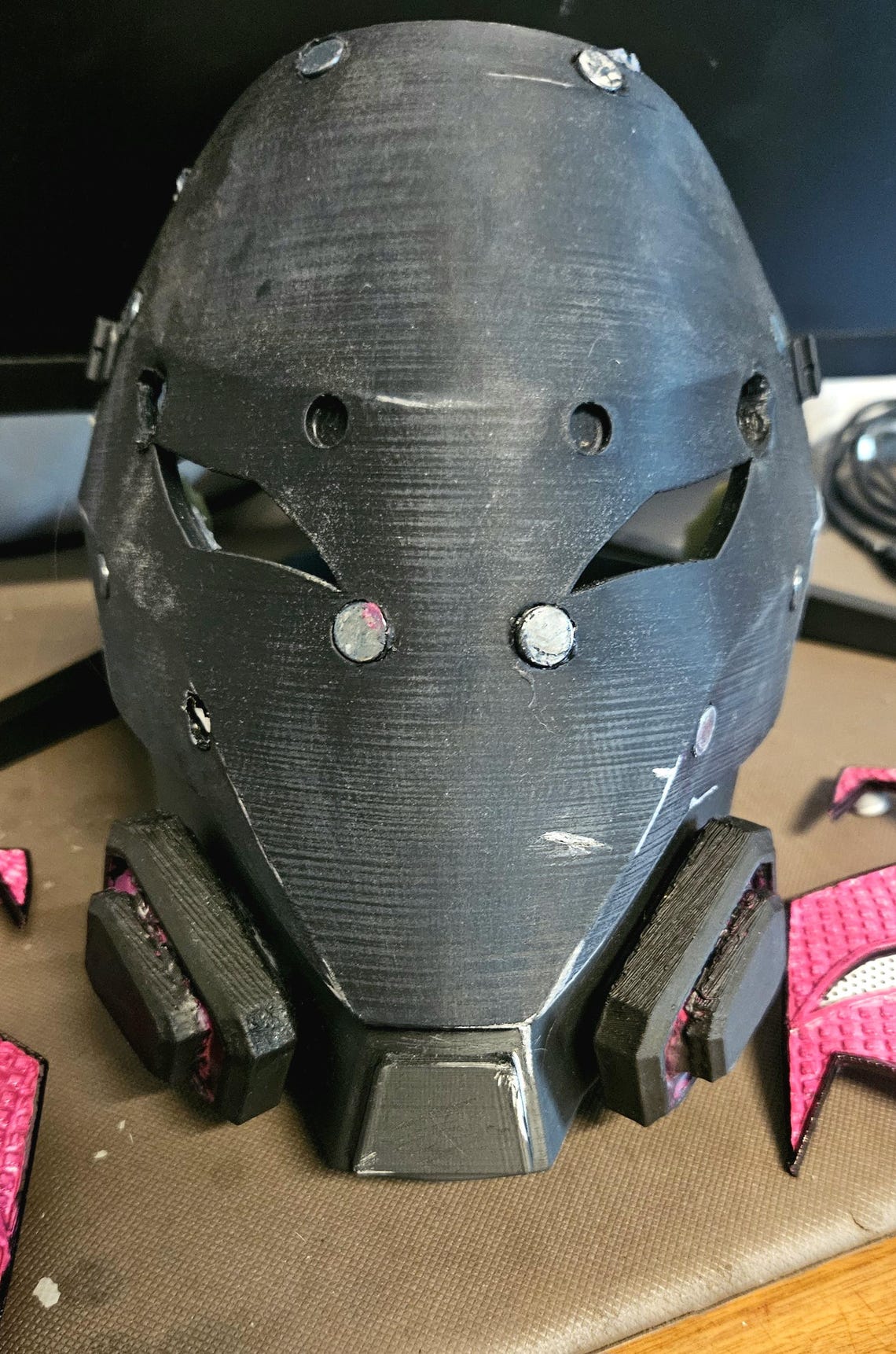 Miles G. Morales Earth 42 Prowler Helmet From Spiderman Across the ...