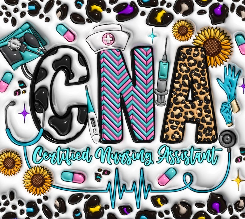 CNA (certified Nursing Assistant) Custom Tumbler - Etsy