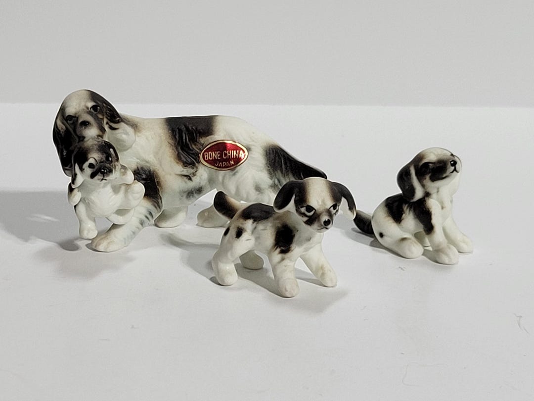 English Setter Trio Figurines - Etsy