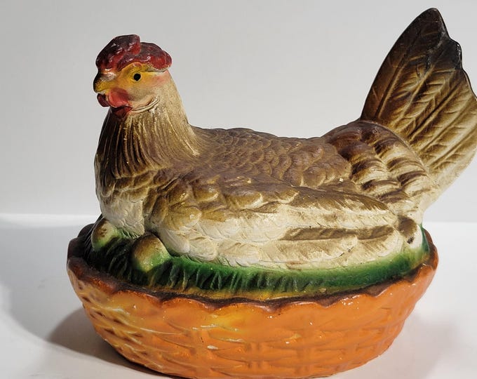 Vintage Chicken Bank - Etsy