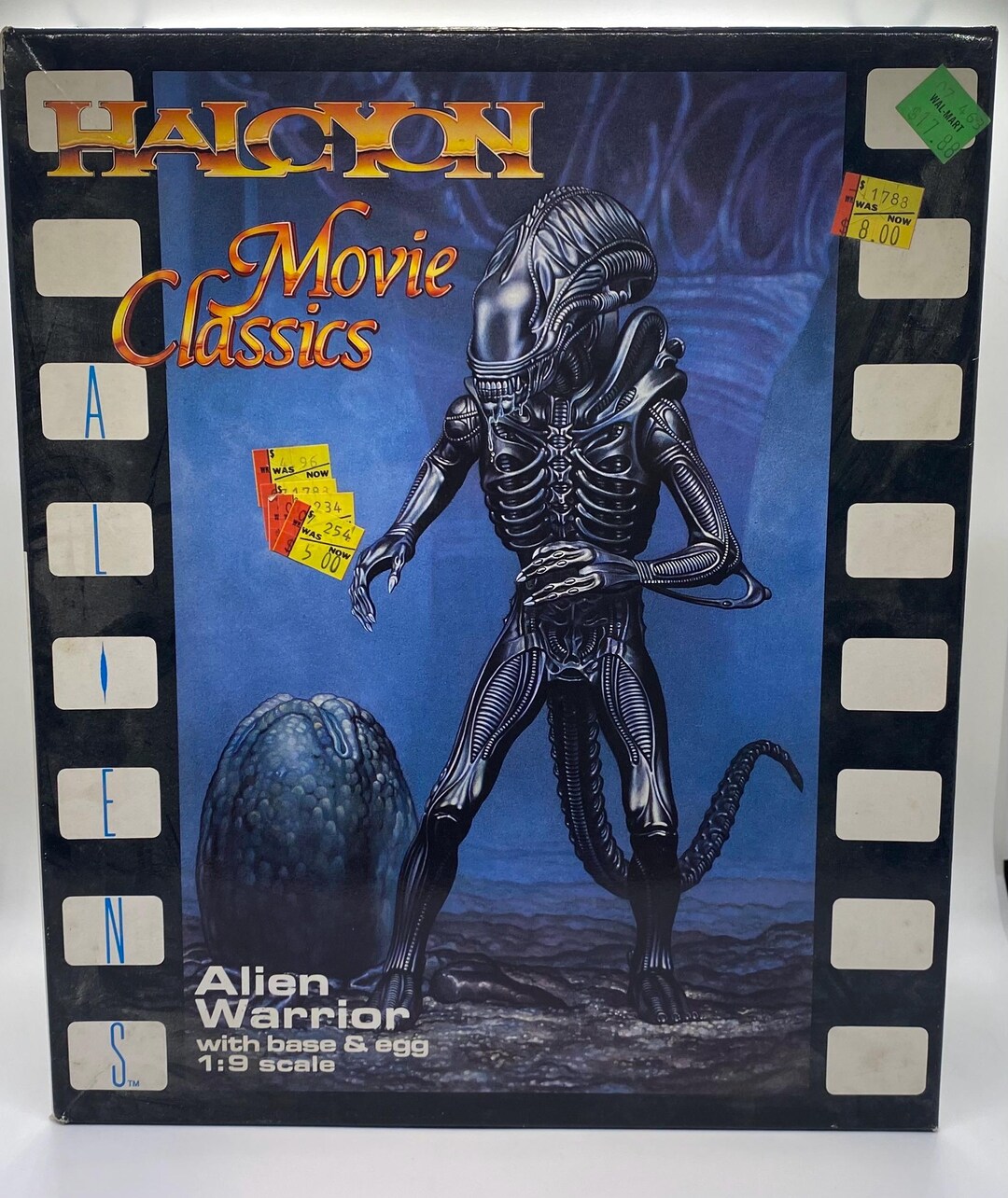 1991 Alien Warrior W/base Egg Halcyon Model Kit 1:9 Scale HALO4 - Etsy