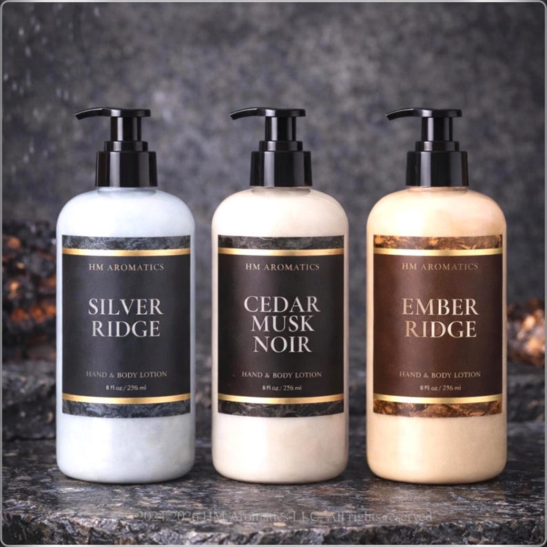 Hand & Body Lotion, Masculine-leaning Unisex Scents, Earthy · Woodsy ...