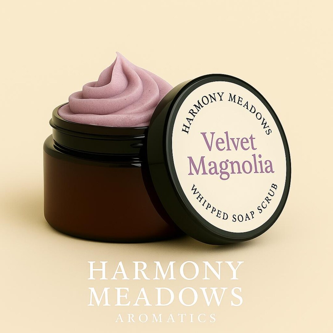 Whipped Soap Scrub – Velvet Magnolia | Foaming Sugar Body Polish ...