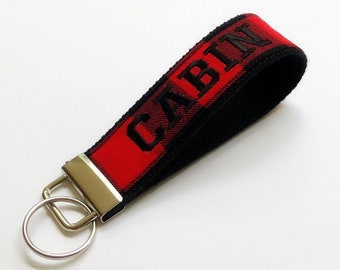 Cabin Key Chain - Etsy