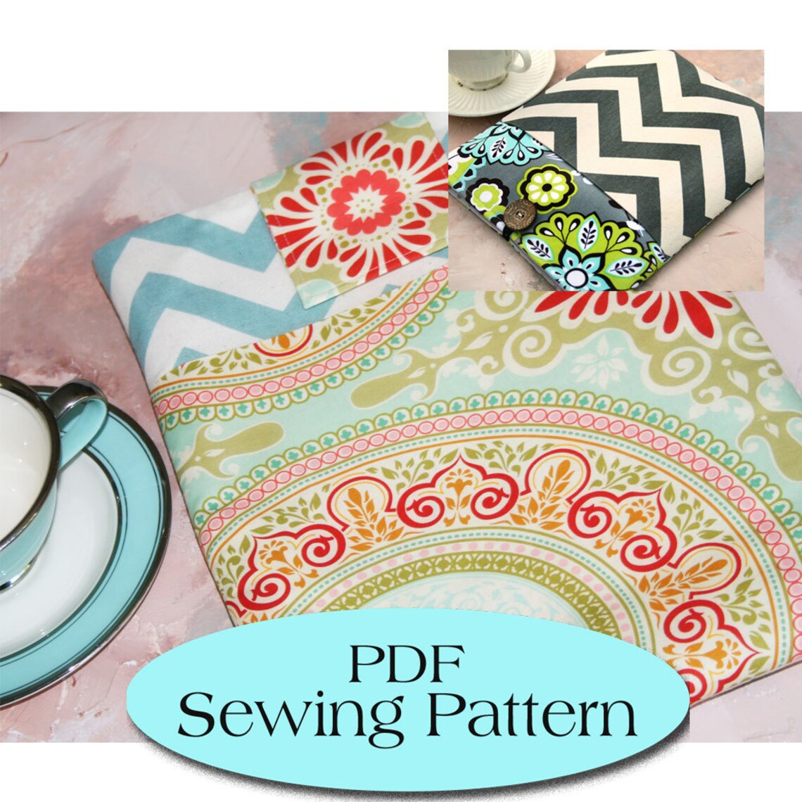 IPad MINI Sleeve with Pocket Pattern iPad Mini Case Pattern | Etsy