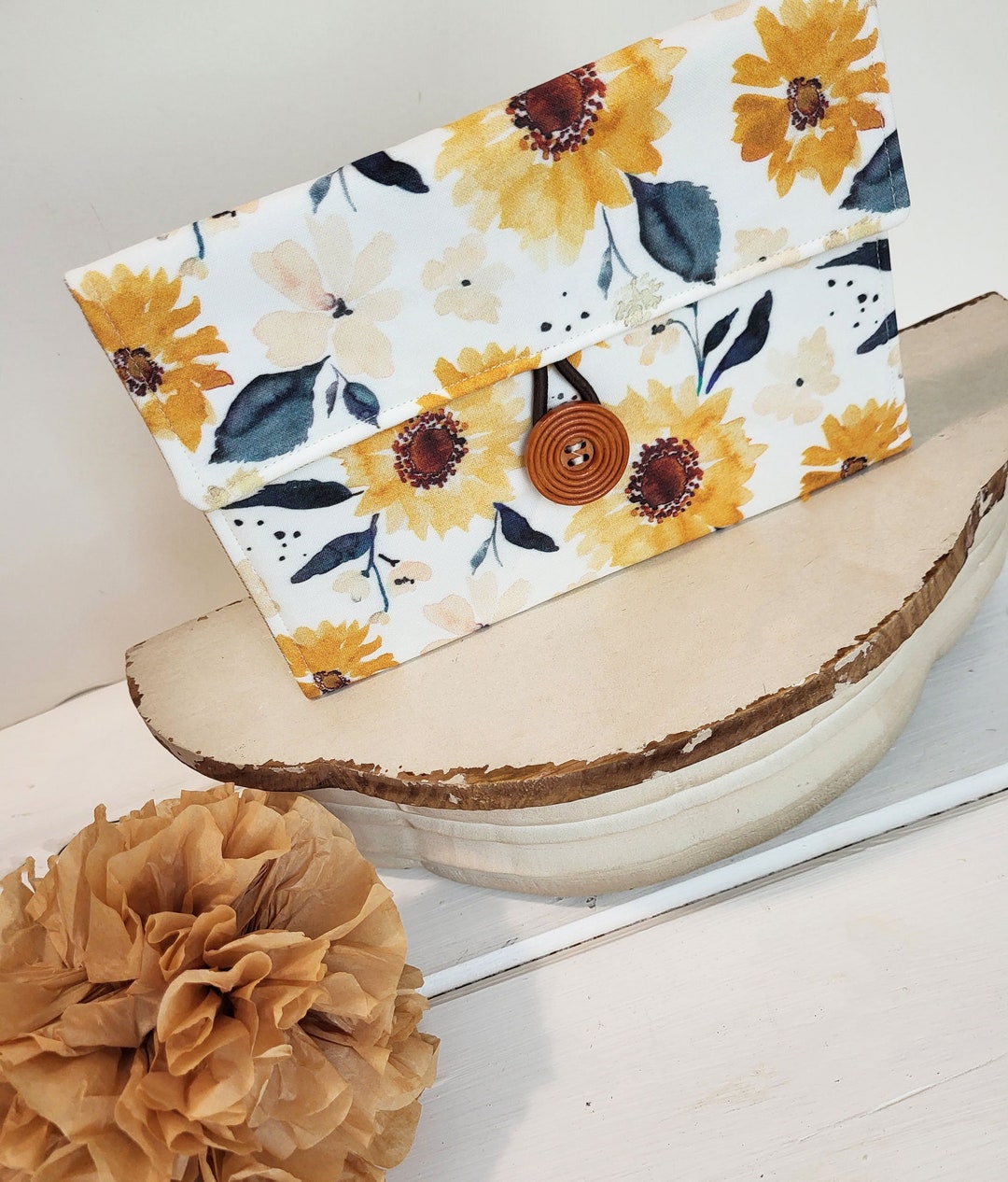 Kindle Paperwhite Oasis Case With Sunflowers Yellow Envelope Kindle ...