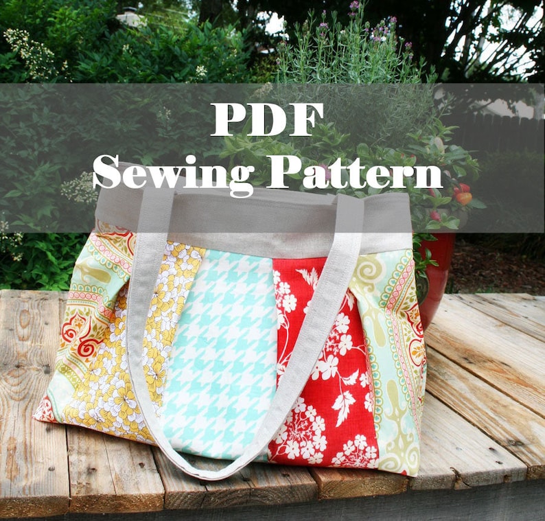 Pleated Bag Patternpleated Purse Pattern PDF Sewing Pattern - Etsy