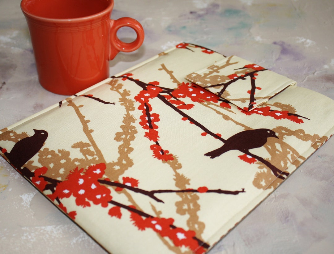 Kindle Sleeve, Nook Cover, Ereader Case, Gadget Covers, in Brown Bird ...