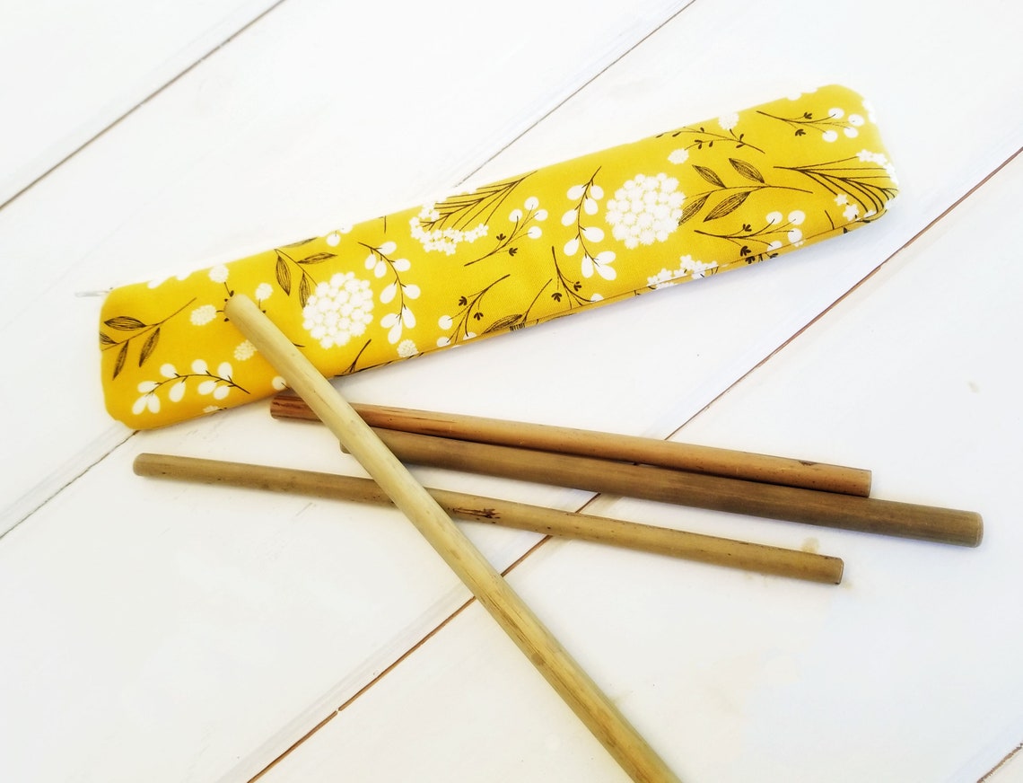 Reusable Straw Pouch Waterproof Zipper Wet Bag Reusable - Etsy