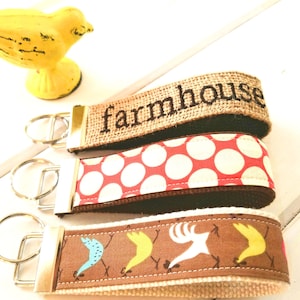 Lake House Keychain, Hostess Keyring for Lake House, Navy Nautical ...