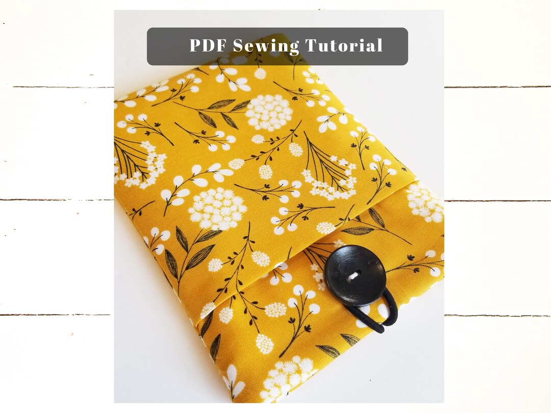 Kindle Paperwhite Case Sewing Pattern Tutorial How to Make Kindle Cover ...