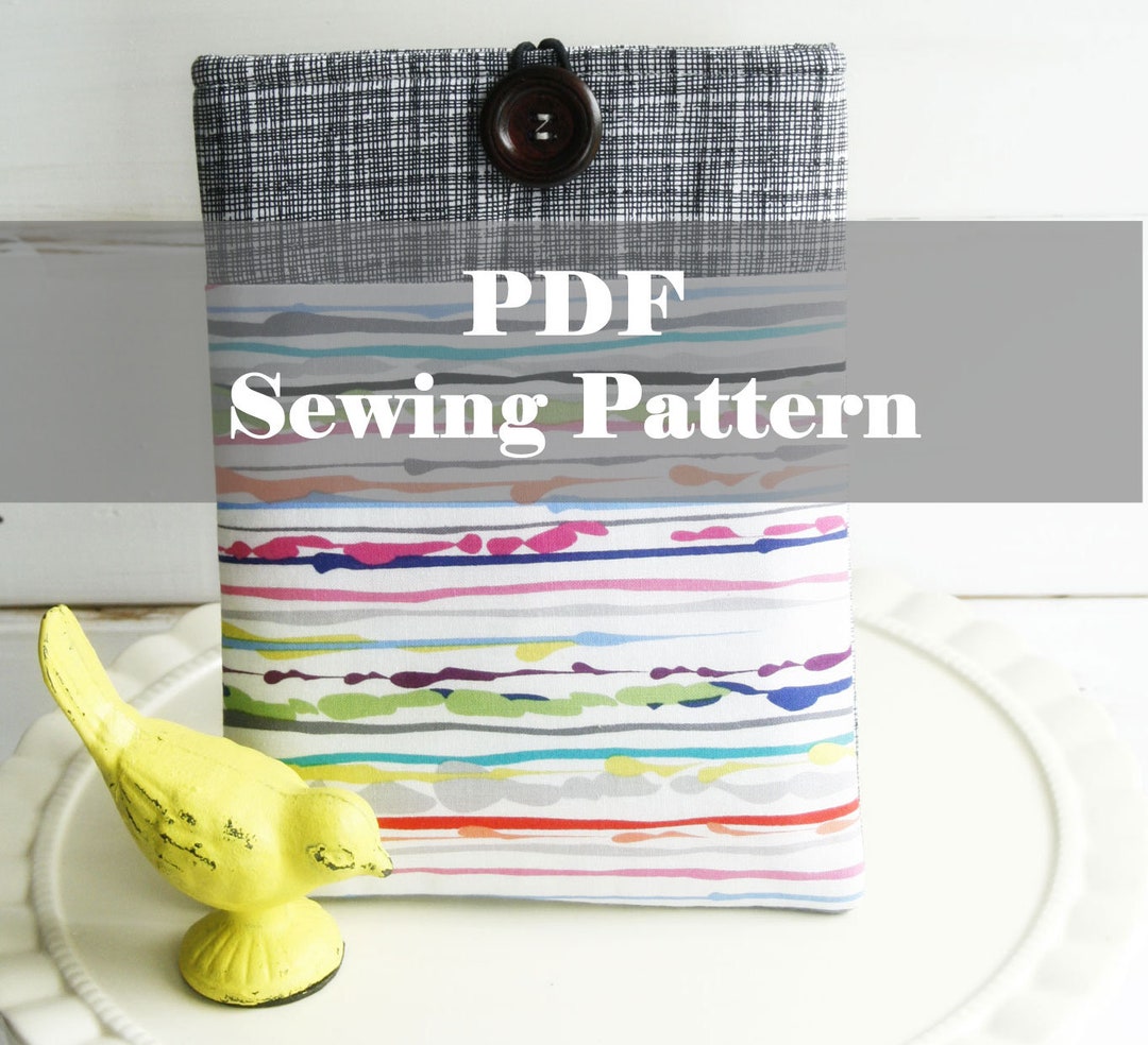 IPad Sleeve With Pocket Pattern , iPad Case Pattern, iPad Cover PDF ...